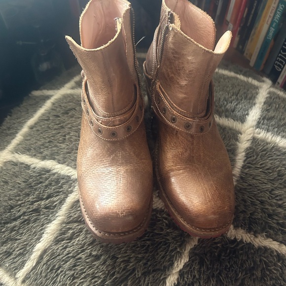 Bed Stu | Shoes | Bed Stu Cowboy Booties Tanbrown | Poshmark
